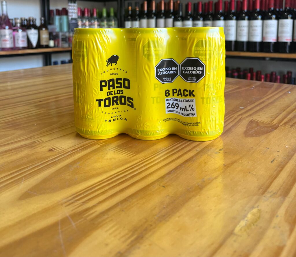 SIX PACK LATA PASO DE LOS TOROS TONICA – Kiosco Van Van